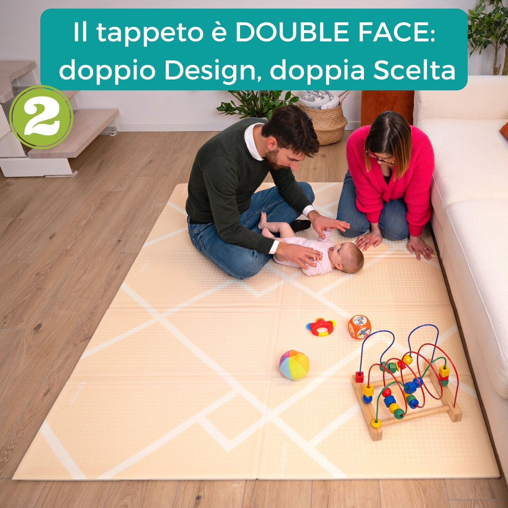 Tappeto Gioco per neonati e bambini - From zero to hero – Dr-Silva